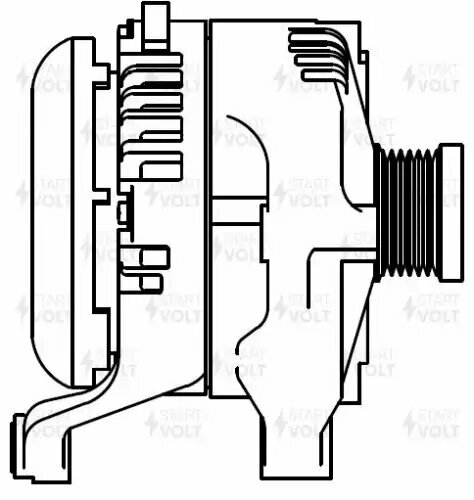Генератор 12V 100A Mazda 6/MX5 1.8-2.3i 05>