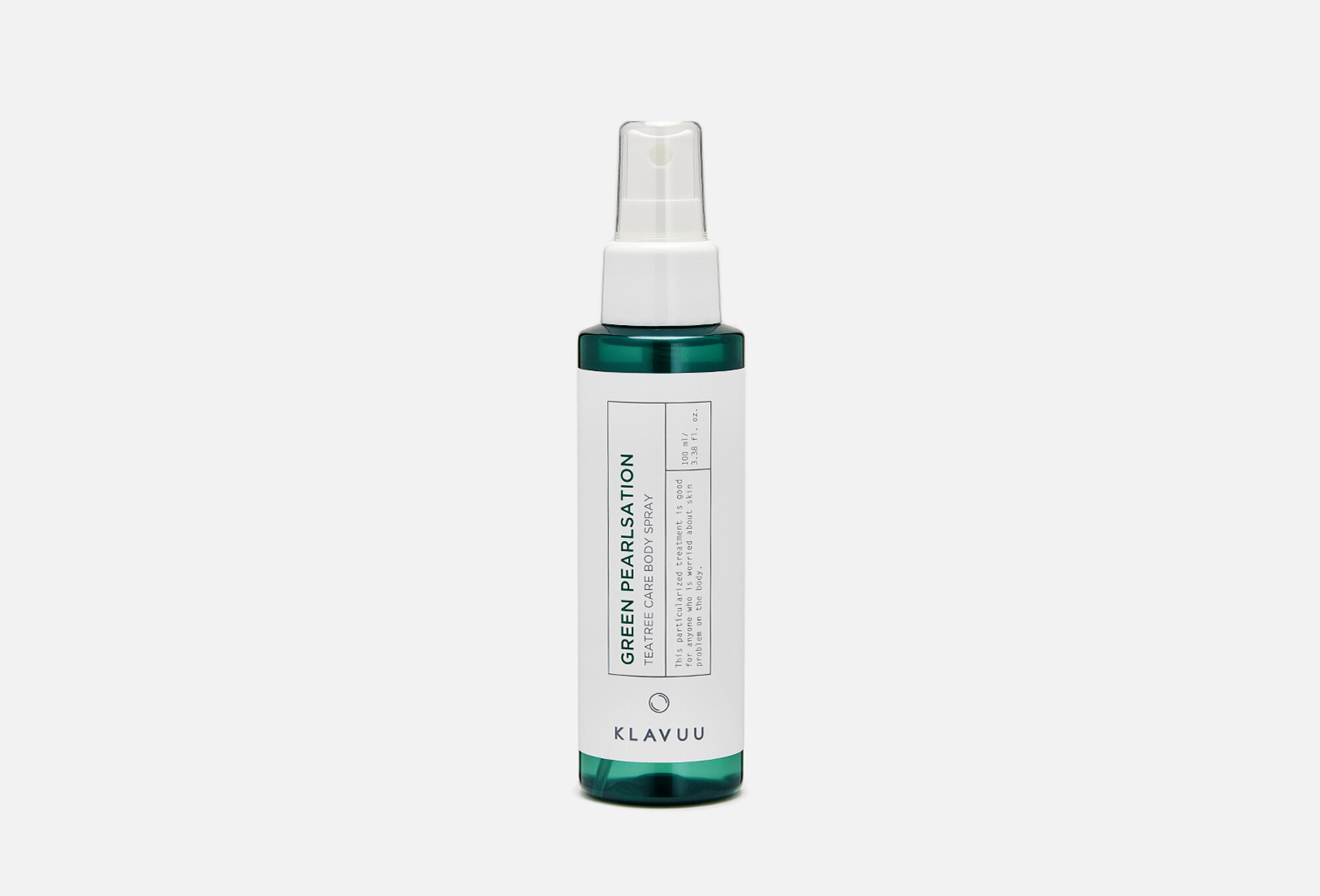 Спрей для проблемной кожи тела KLAVUU GREEN PEARLSATION TEATREE CARE BODY SPRAY 100 мл