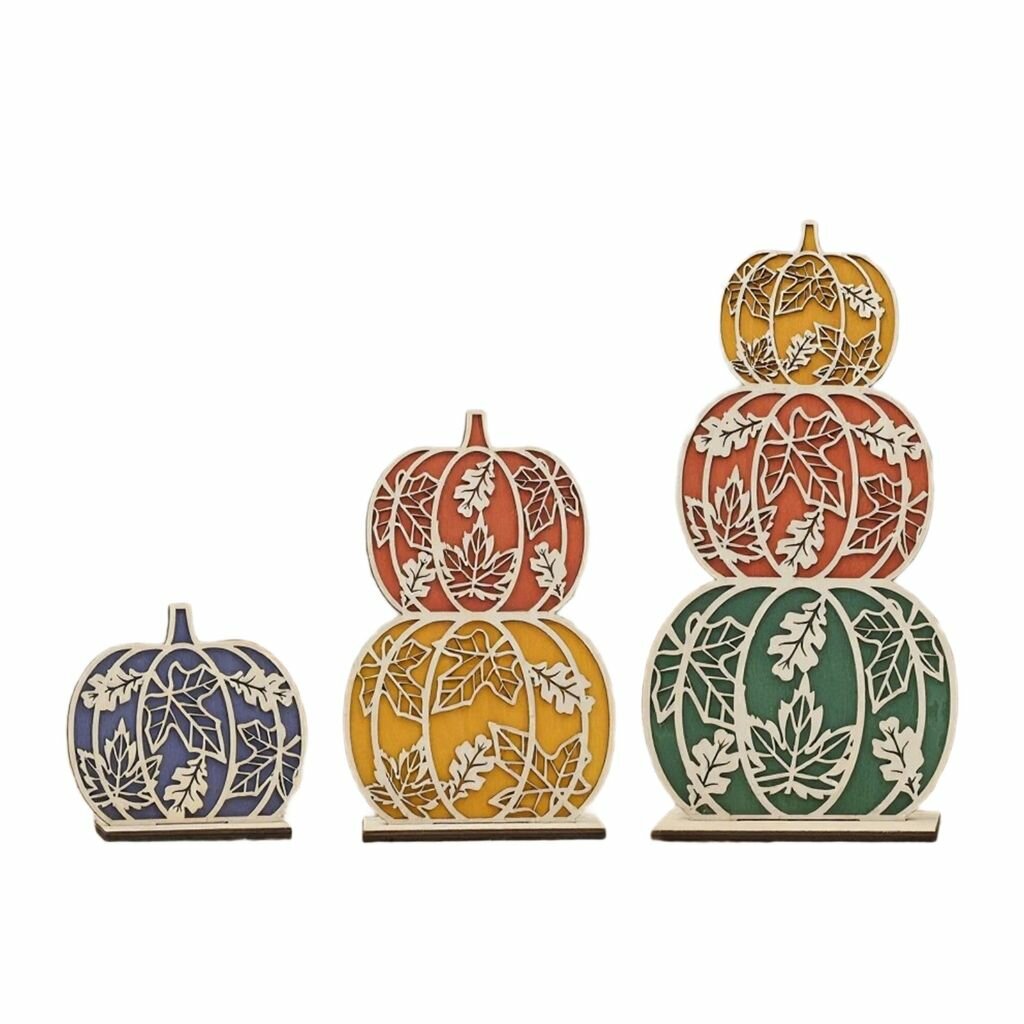 Фигурки, (1 комплект) Украшение для вырезания тыквы на празднике урожая-24057