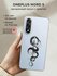 Чехол на OnePlus Nord 5 / Ван Плас Норд 5 с принтом "Змея с мечом чёрная", прозр...