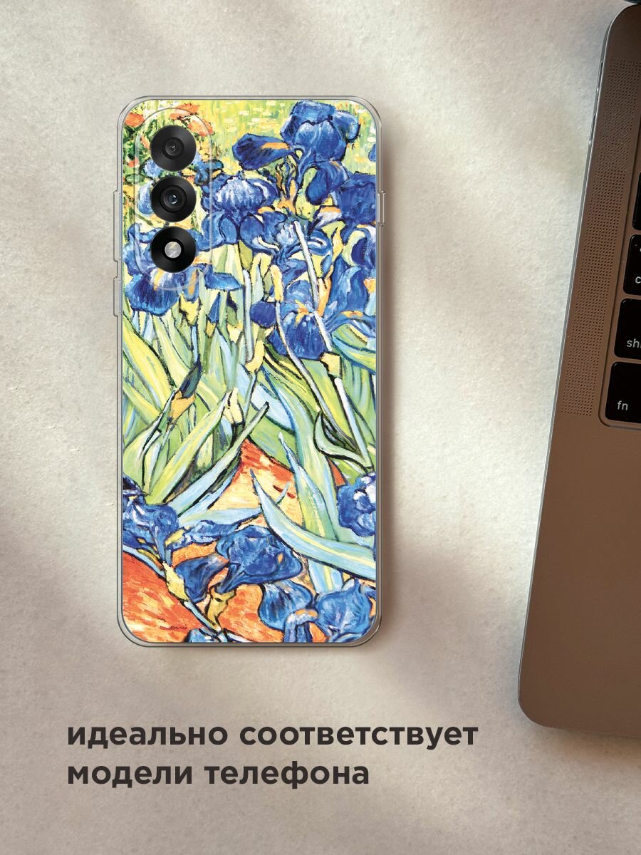 Чехол на OnePlus Nord 5 / Ван Плас Норд 5 с принтом "Ирисы Ван Гог" — фото 1