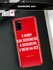 Чехол на Samsung Galaxy A41 / Самсунг Галакси А41 с принтом "Живу как положено",...
