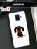 Чехол на Samsung Galaxy A6 / Самсунг Галакси А6 с принтом "Маленькая такса"