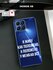 Чехол на Honor X8 / Хуавей X8 с принтом "Живу как положено", прозрачный