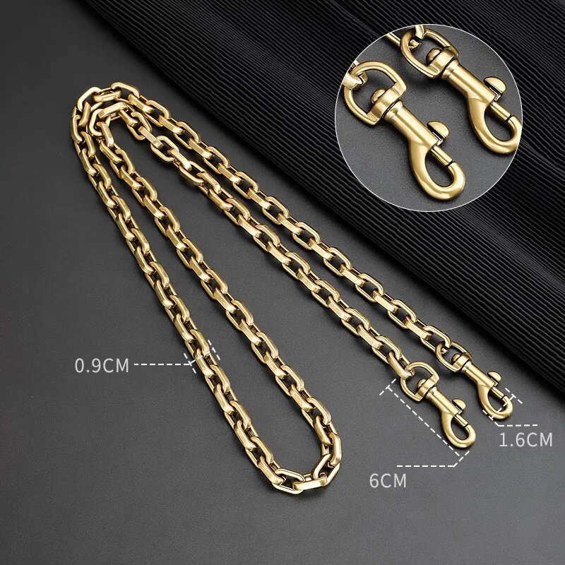 Аксессуары для цепочки для сумки, высококачественная металлическая цепочка через плечо, сменный удлинитель плечевого ремня, удлиненная цепочка
