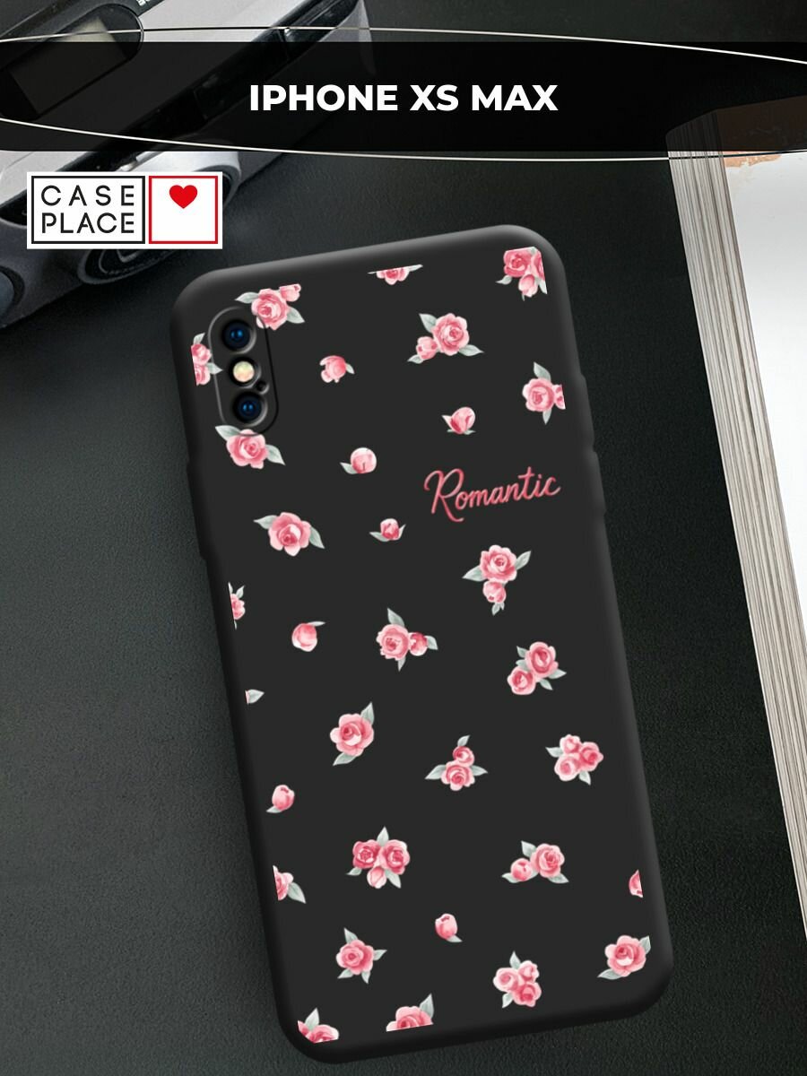 Чехол на Apple iPhone XS Max / Айфон XS Max с принтом "Romantic 4"