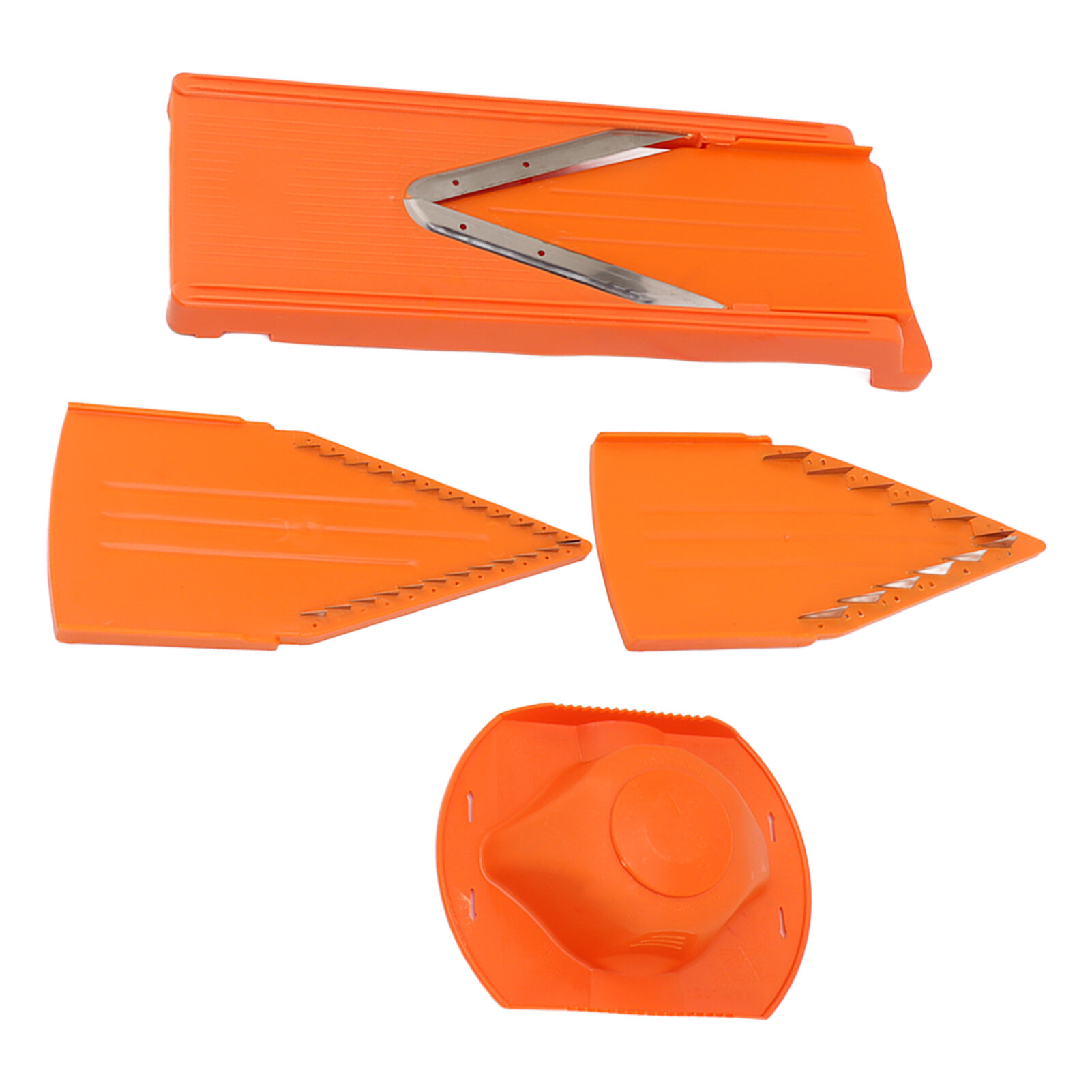 Мандолина с V-образным лезвием, ручная овощерезка, инструмент для приготовления овощей с лезвием из нержавеющей стали, ручная защита