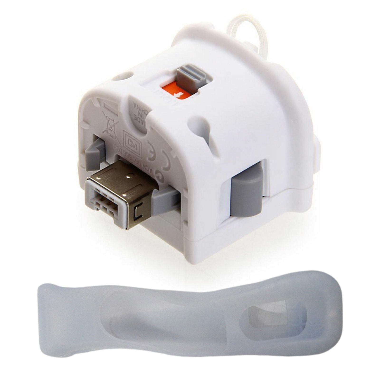 Датчик-адаптер Motion Plus для консоли Wii, игровой контроллер, пульт дистанционного управления, джойстик