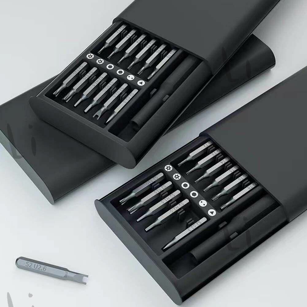 Набор прецизионных отверток 25 в 1 с магнитным наконечником для ремонта инструментов Torx и шестигранных отверток