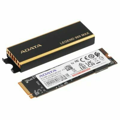 Накопитель SSD A-Data PCI-E 4.0 x 4Tb ALEG-960M-4TCS Legend 960 Max M.2 2280