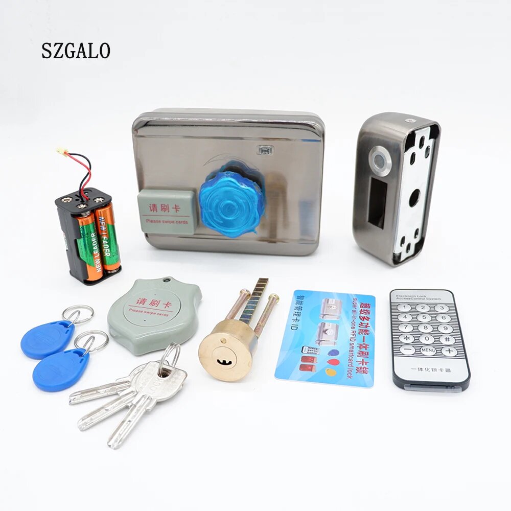 Беспроводной электронный замок SZGALO Battery Rim Lock S ID 2 Tags