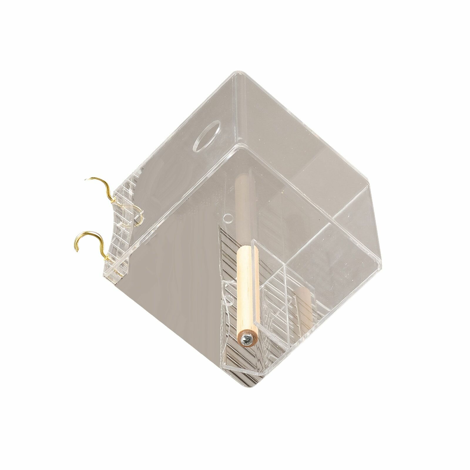 Контейнер для корма с подставкой кормушка волнистых попугаев