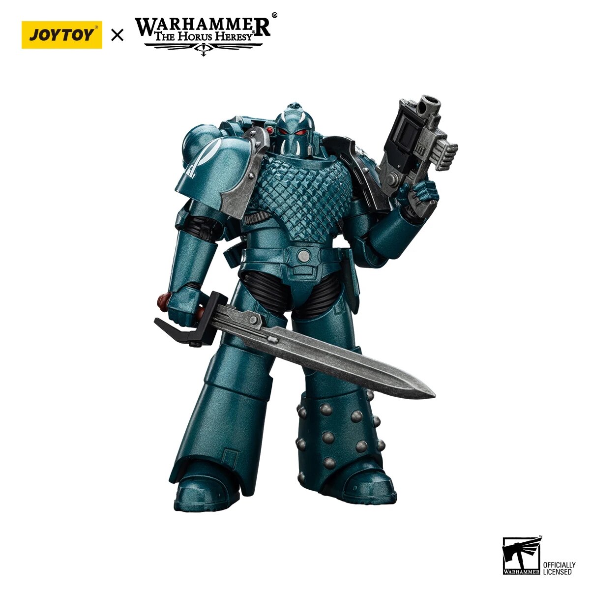 JOY TOY Warhammer 40K Alpha Legion Exodus Headhunter Prime Фигурка 1/18