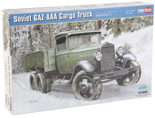 Hobbyboss Model 1/35 83837 Советский грузовой автомобиль ГАЗ-ААА сборная модель