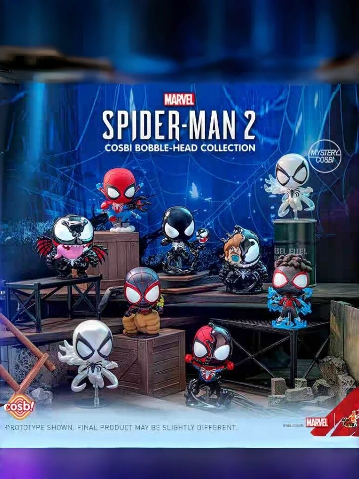 Фигурка Hot Toys "Marvel Человек-паук", пластик, 10 см, слепой бокс