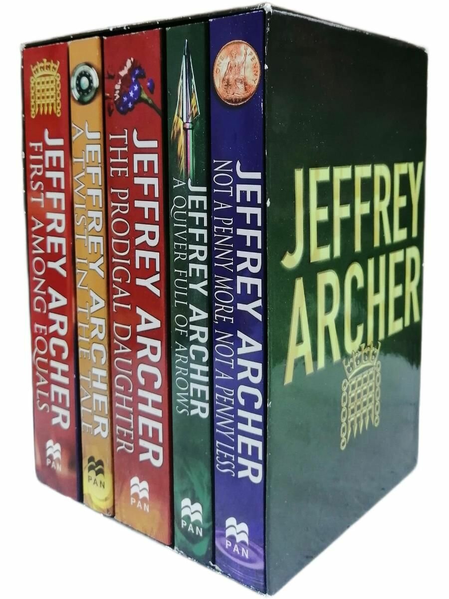 Jeffrey Archer (Джеффри Арчер). Собрание произведений (комплект из 5 книг)