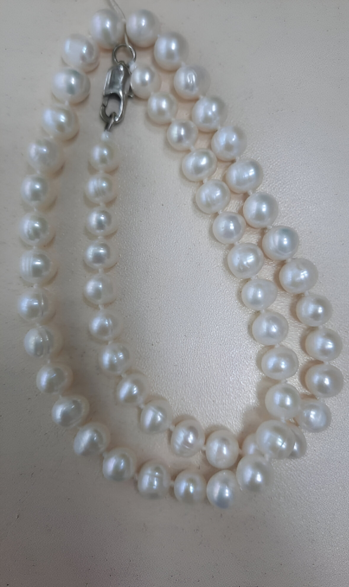 Бусы, жемчуг культивированный