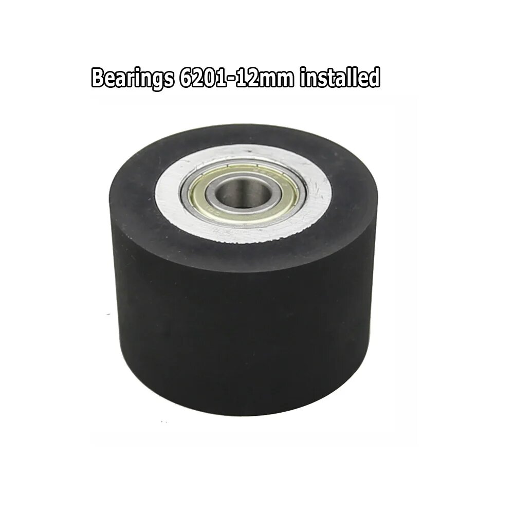 1 шт. 75*50 мм резиновое контактное колесо Ленточная шлифовальная машина Backstand Натяжное колесо S 6201 installed 12