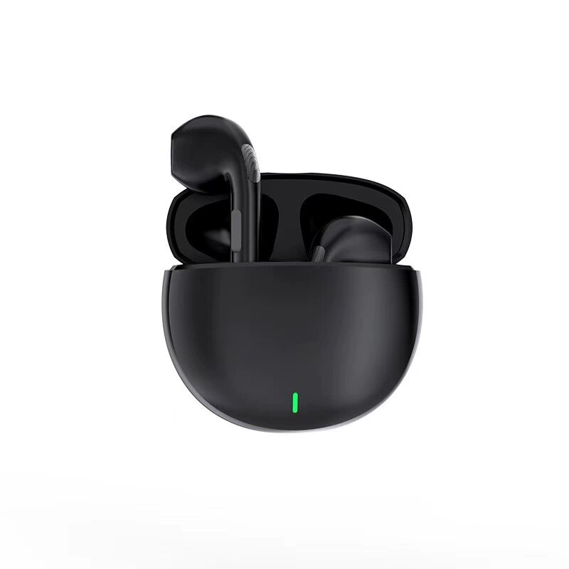 Беспроводные наушники Bluetooth для iPhone 14/15/16 Pro Plus с шумоподавлением, цвет стильный черный