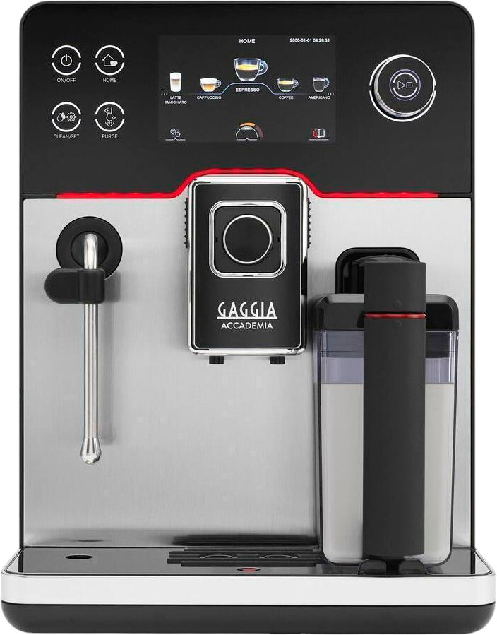 Кофемашина GAGGIA New Accademia 230 WE черно-серебристый