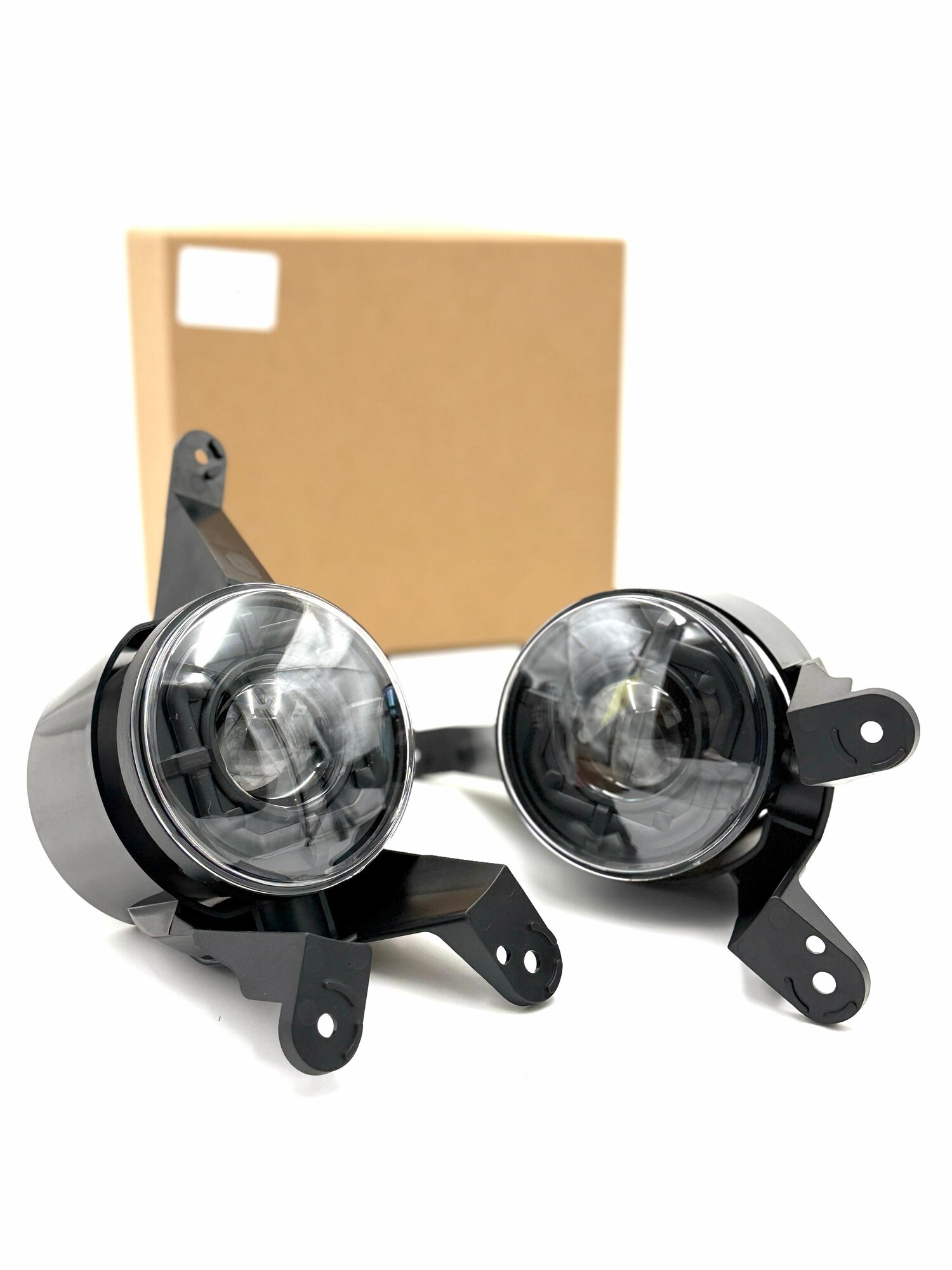 ЛЕД фары ПТФ линза 6000k для Chevrolet Cruze 2009-2015 / светодиодные противотуманки Led 2шт