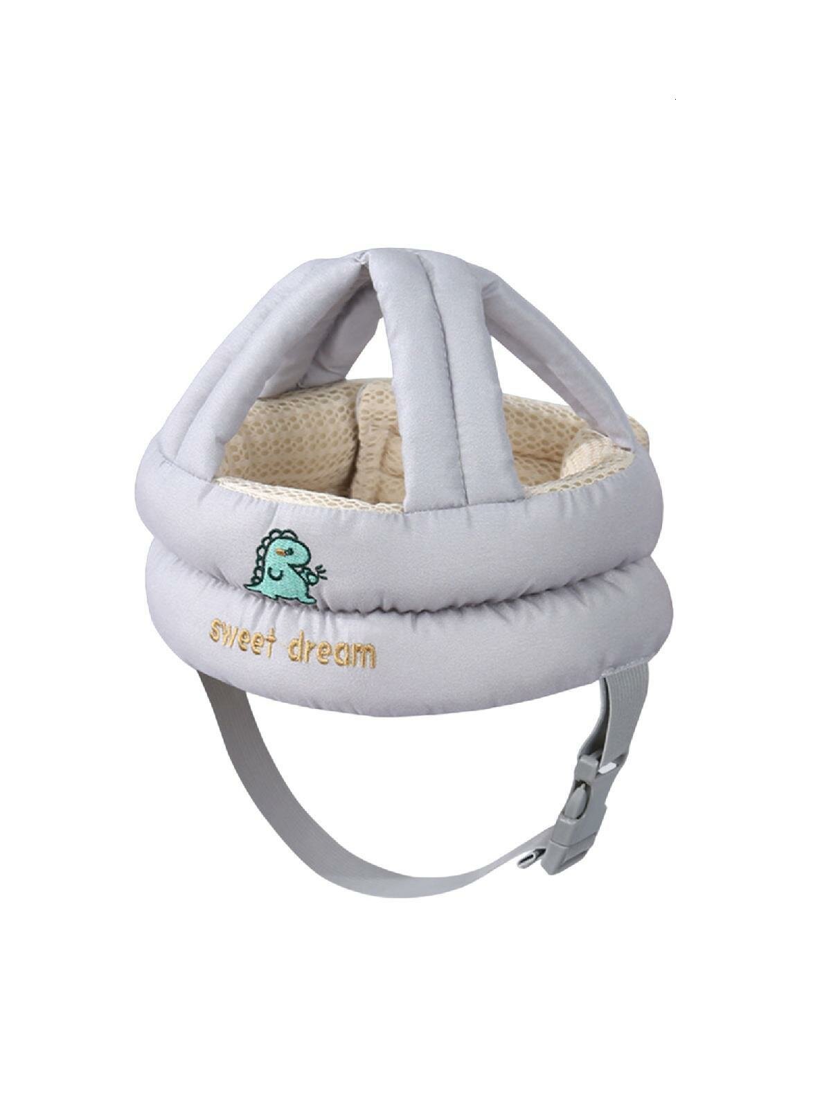 Детский шлем для защиты головы, Серый динозавр