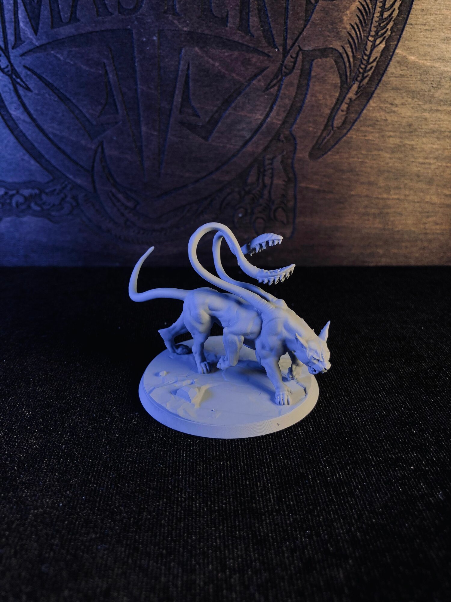 Ускользающий зверь - Миниатюра для настольных игр DnD, ДнД, Dungeons & Dragons, Pathfinder.