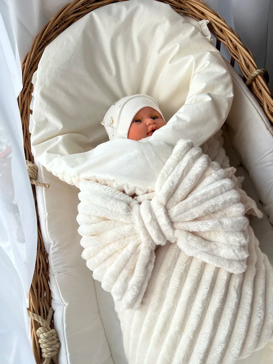 Одеяло для новорожденных на выписку весна