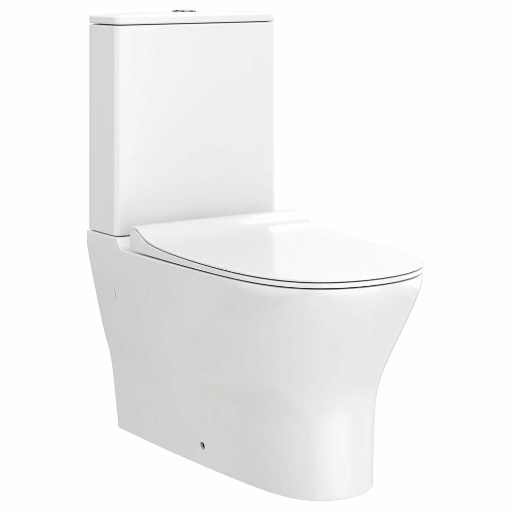 Напольный безободковый унитаз Teymi Ellie T40801 ЦБ-00266660