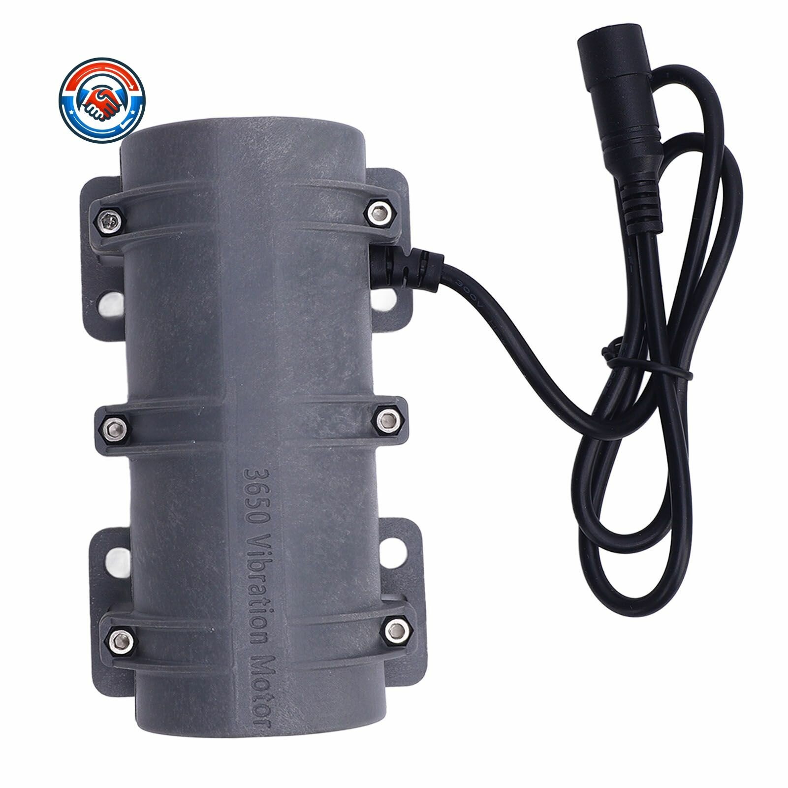 Площадочный вибратор 3650, мощный нейлоновый вибродвигатель с двойной эксцентриковой вибрацией, IP65, 3800 об/мин, простая установка, стабильная работа, экономичный и тихий, для очистки и сортировки