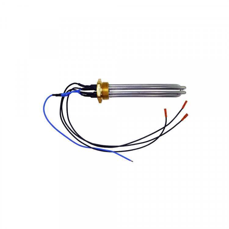 Блок-тэн 3000W(1000x3) из нержавеющей стали, D48, G1 1/2"(М48х2), L235мм, 230/400V для Protherm, 20027640