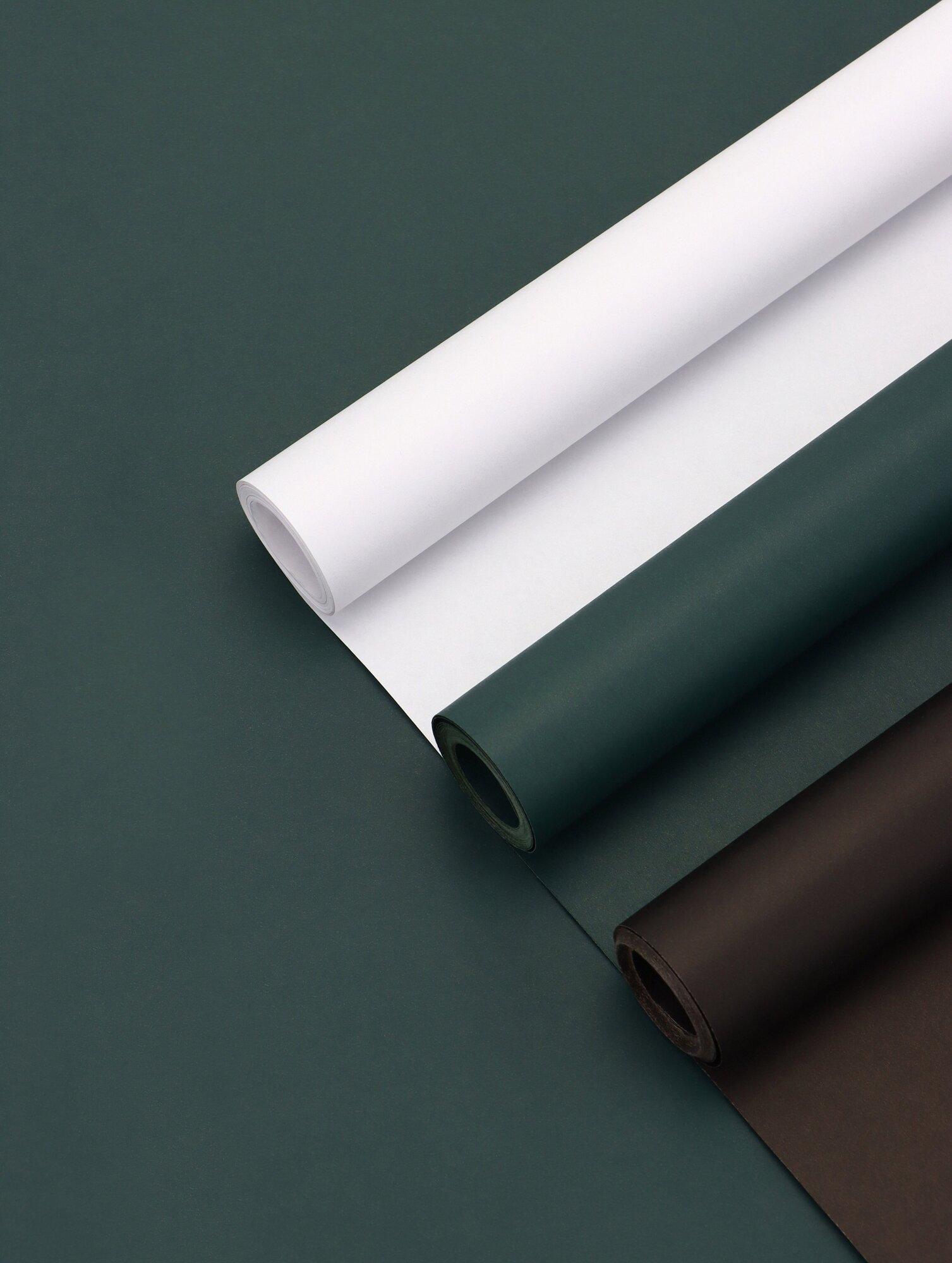 Бумага упаковочная крафт, двухсторонняя, "микс №3", 0,68 х 5±5% м, 70 г