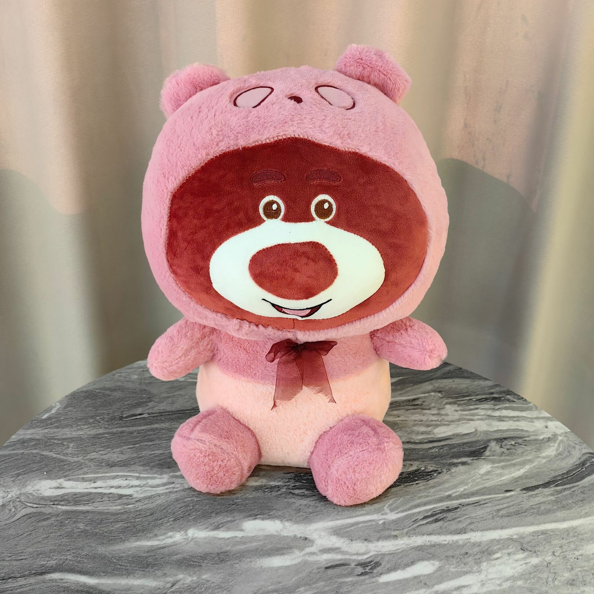 15-дюймовая плюшевая игрушка захватывает машину для выкупа кукол оптом Превратиться в клубничного мишку_15inch Пик (без