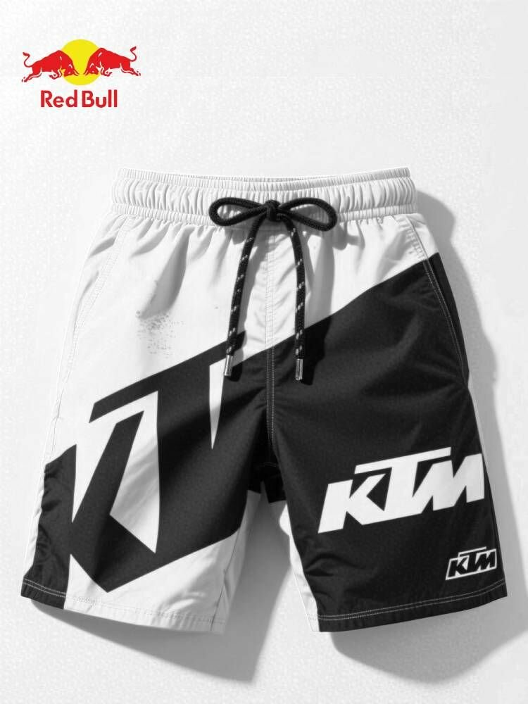 KTM Мотоциклетные шорты на открытом воздухе red bull pants moto mtb dh xc mx shorts Ideal Gift for Riders