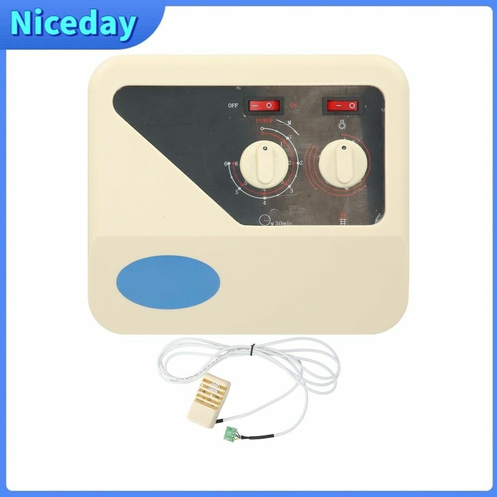 Внешний контроллер печи сауны 3-9KW 220V с датчиком
