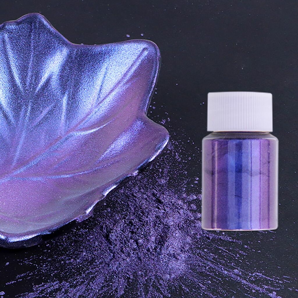 Цветной порошок слюды-хамелеона для эпоксидной смолы, жемчужный пигмент, краска изготовления мыла, e 10 цветов