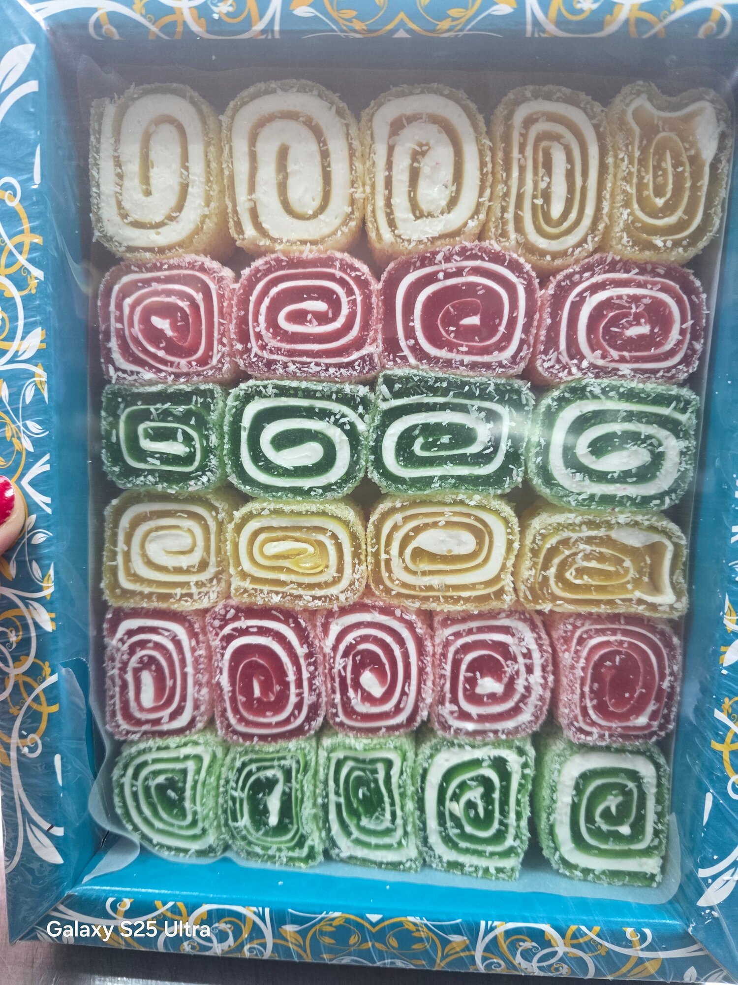 Лукум рулет фруктовый ассорти