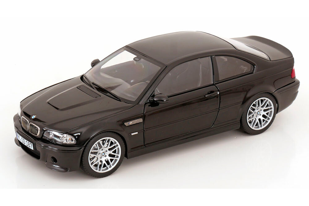 Модель коллекционная NOREV Bmw M3 E46 csl 2003 black