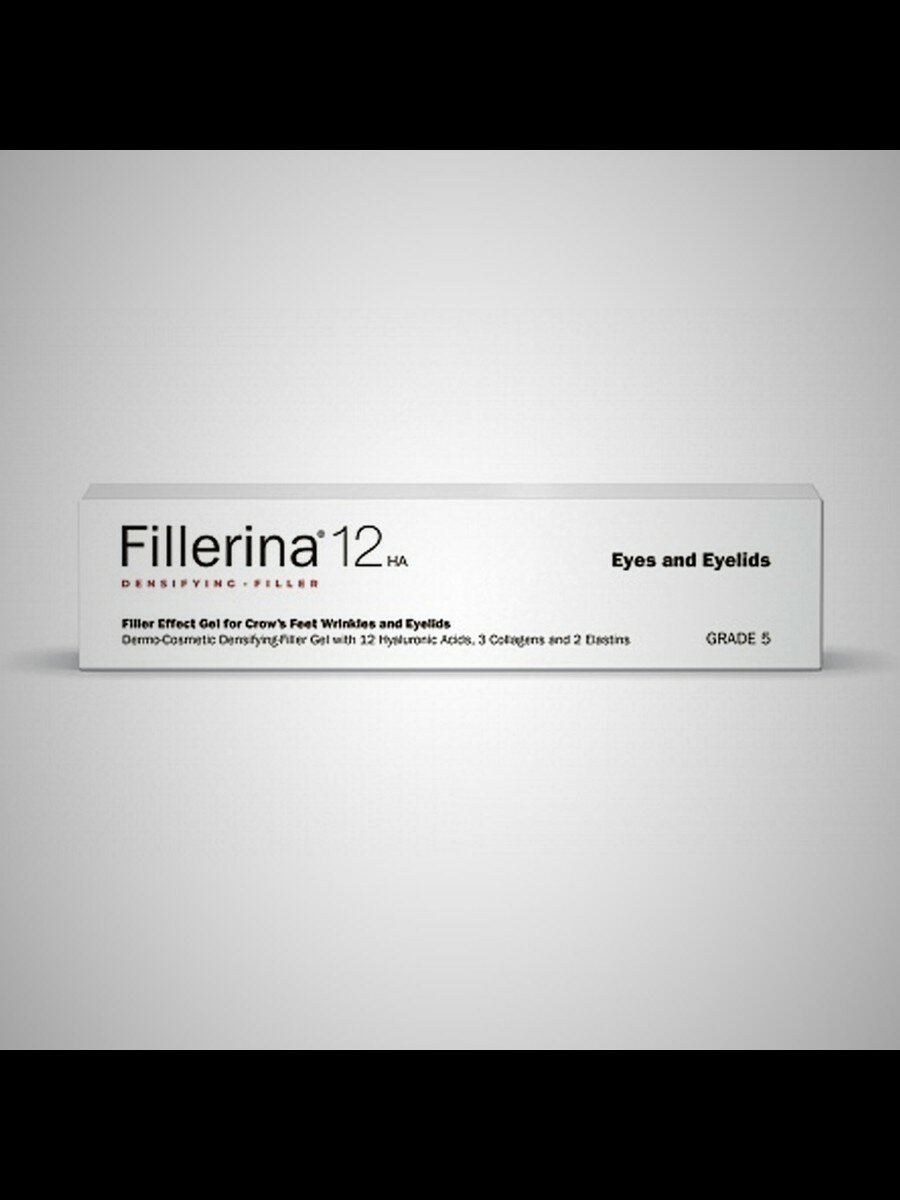 FILLERINA Filler Effect Gel for Crow's Feet Wrinkles and Eyelids, Гель-филлер для области глаз уровень 5 15 мл