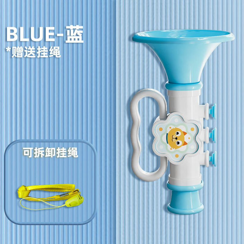 Детские маленькие рога игрушка может взорвать ребенка маленький рог свист игрушка мультяшный шнур для дува инструмент