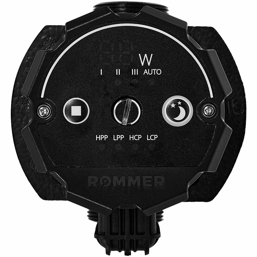 Насос циркуляционный частотный ROMMER PROFI EVO 25/60-130 с гайками и теплоизол. (RCP-0030-2560130)