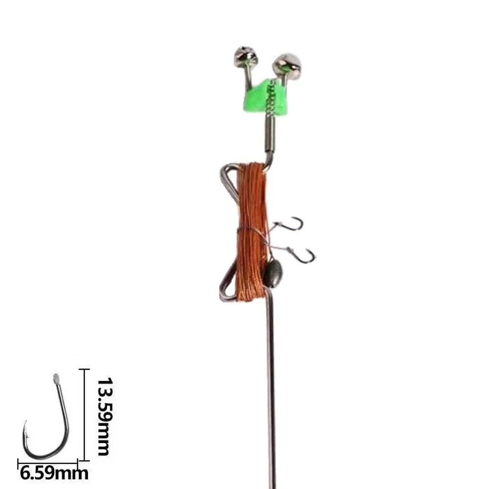 Сигнализатор поклевки, подходит для ловли черепах, толстолобика, толстолобика и чёрного карася, с крючком