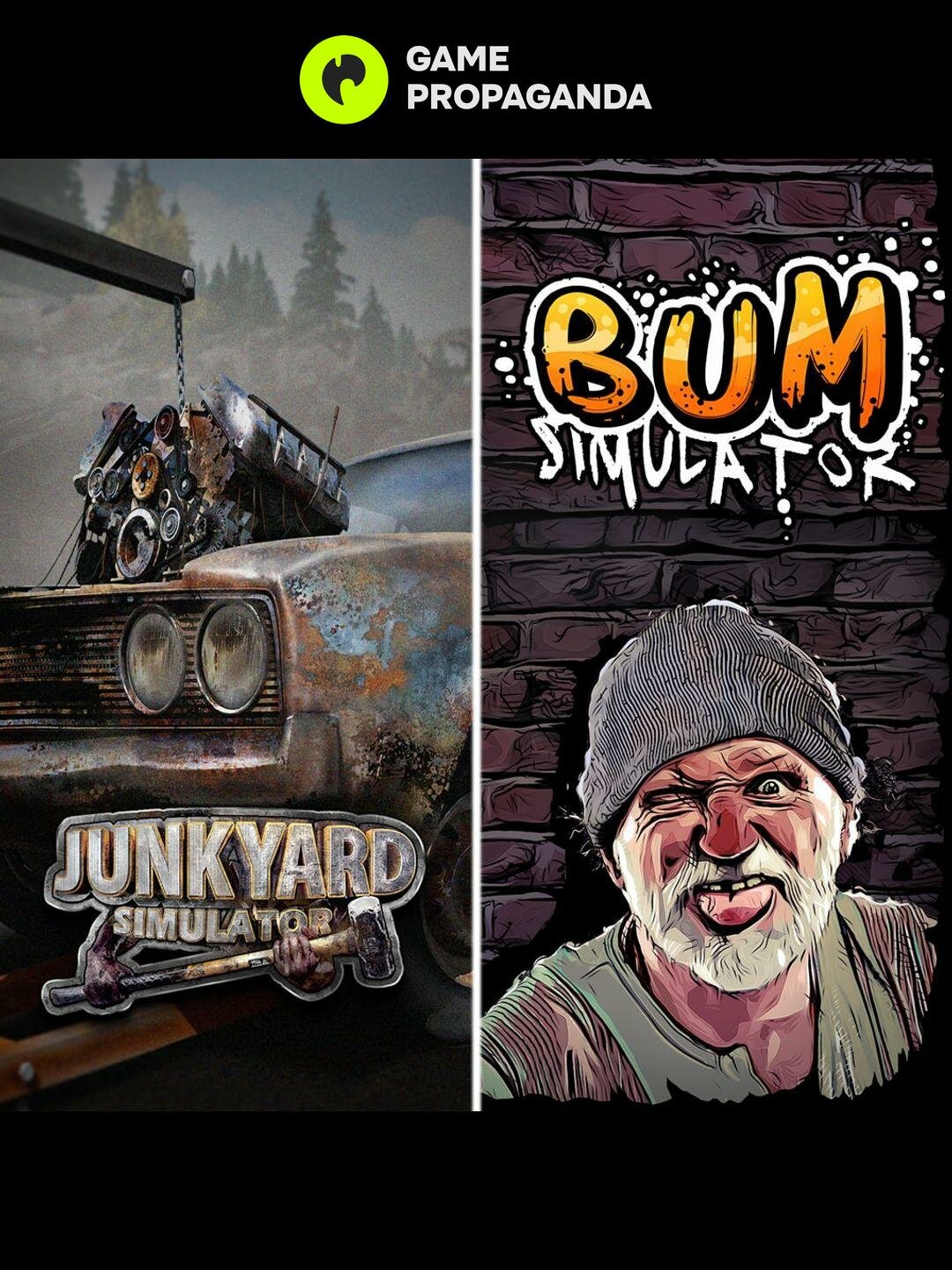 Игра Junkyard Simulator & Bum Simulator PS5 + 81 TRY на баланс PSN. Турция. Цифровая версия