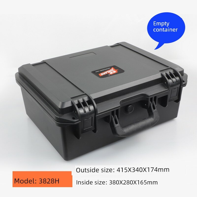 Пластиковый водонепроницаемый защитный кейс 3828H черный синий желтый пустой ящик для инструментов и фототехники