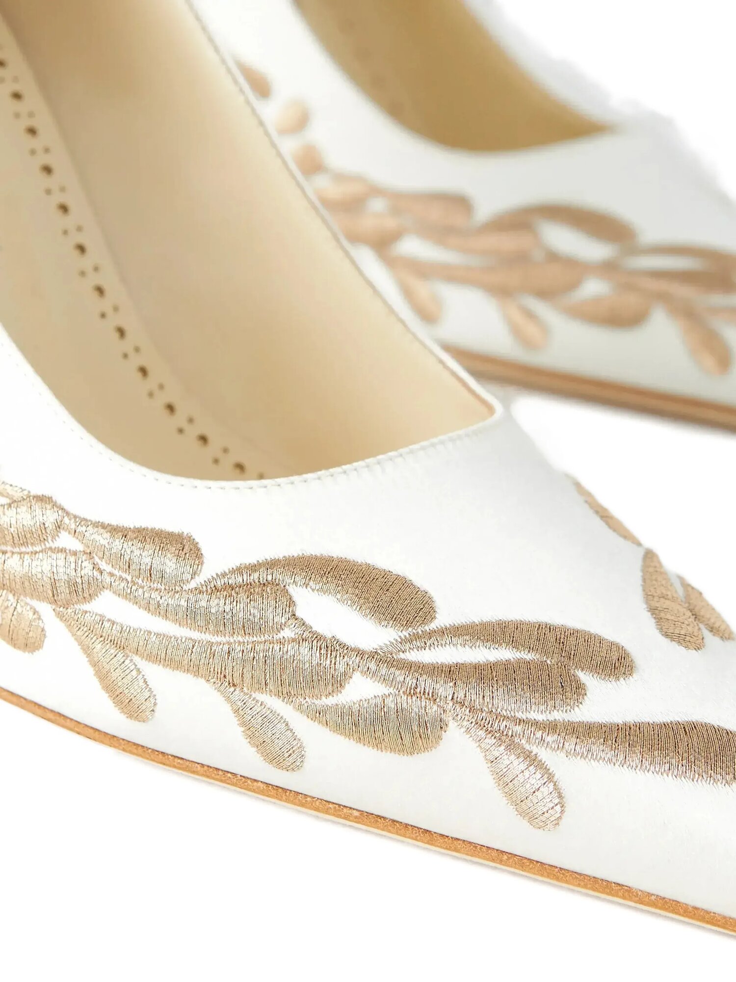 Туфли Manolo Blahnik Rabata, размер 40, white — фото 1