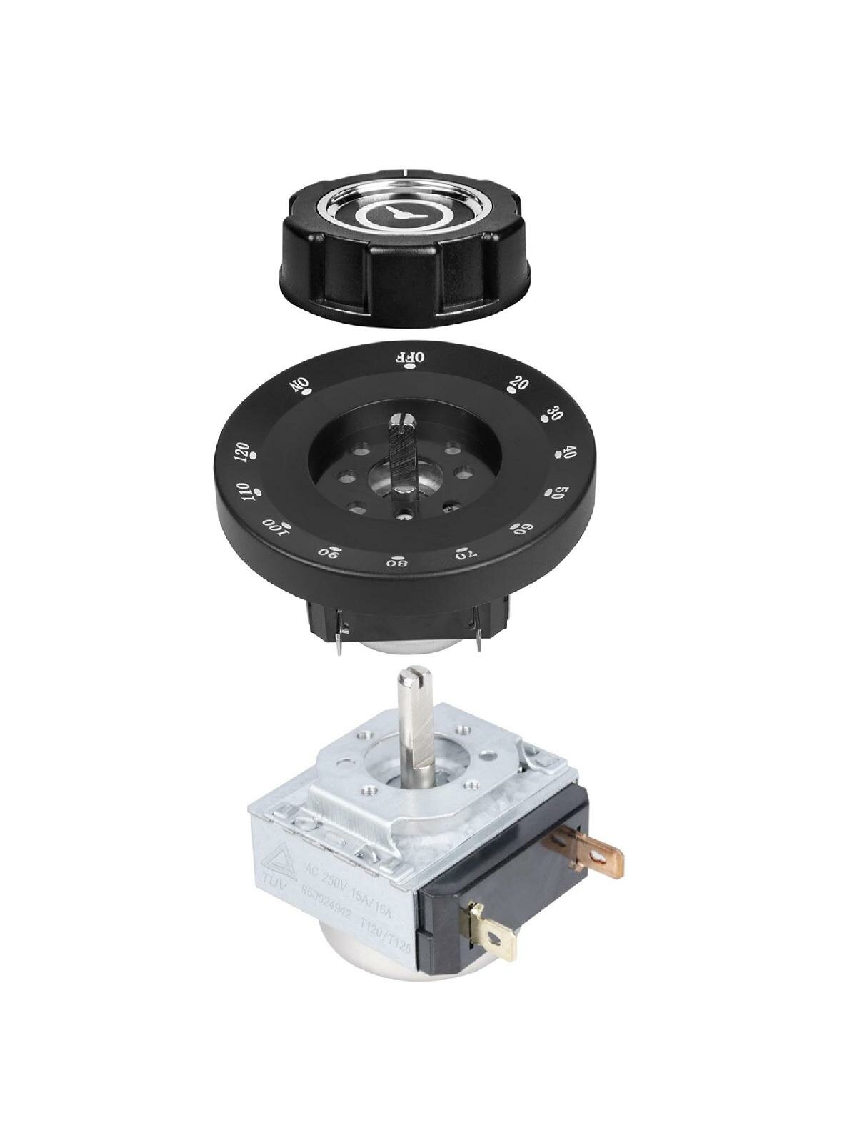 Таймер микроволновой печи Регулируемая ручка таймера приготовления Аксессуары долговечны