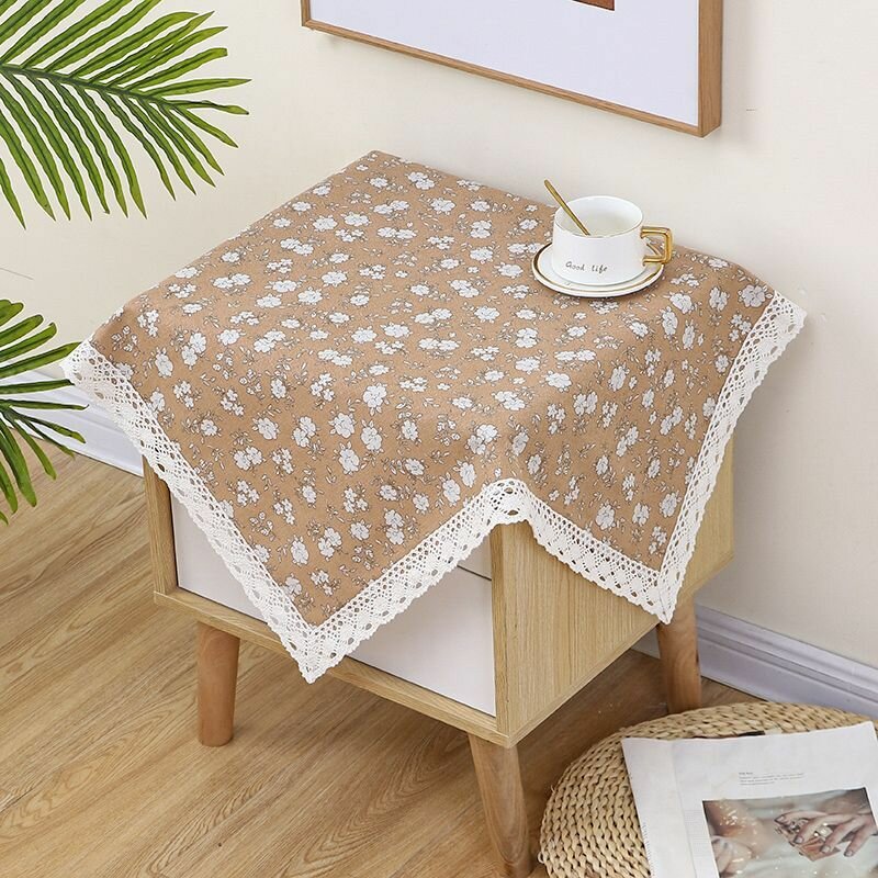 Маленькое квадратное полотенце, чехол для компьютерного принтера, чехол для прикроватной тумбочки, чехол для холодильника и стиральной машины, чехол для мелкой бытовой техники.