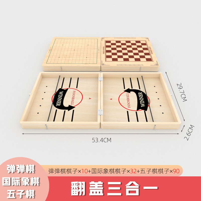 Прыгающие шахматы настольные, деревянные, двойные боевые, интерактивная игрушка для родителей и детей, настольная игра для детей, оптовая торговля