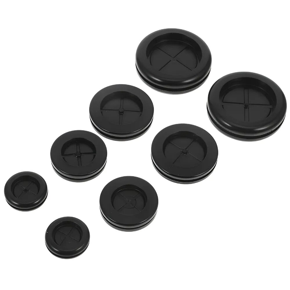 ICERUN 8 шт. Резиночки для защиты проводки, уплотнительные кольца для стен и автомобильных приложений.