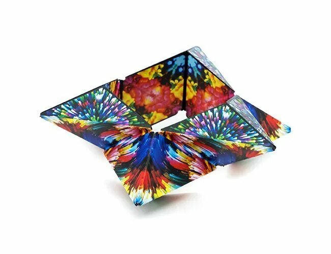 Бесконечный куб антистресс MoYu Infinity Cube v1 / Сине красный